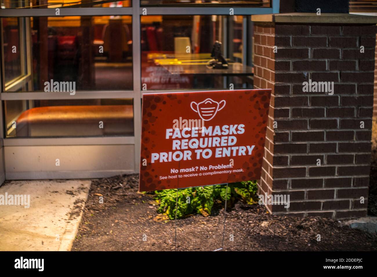 Augusta, Ga USA - 11 22 20: Red Robin fast food restaurant location ...