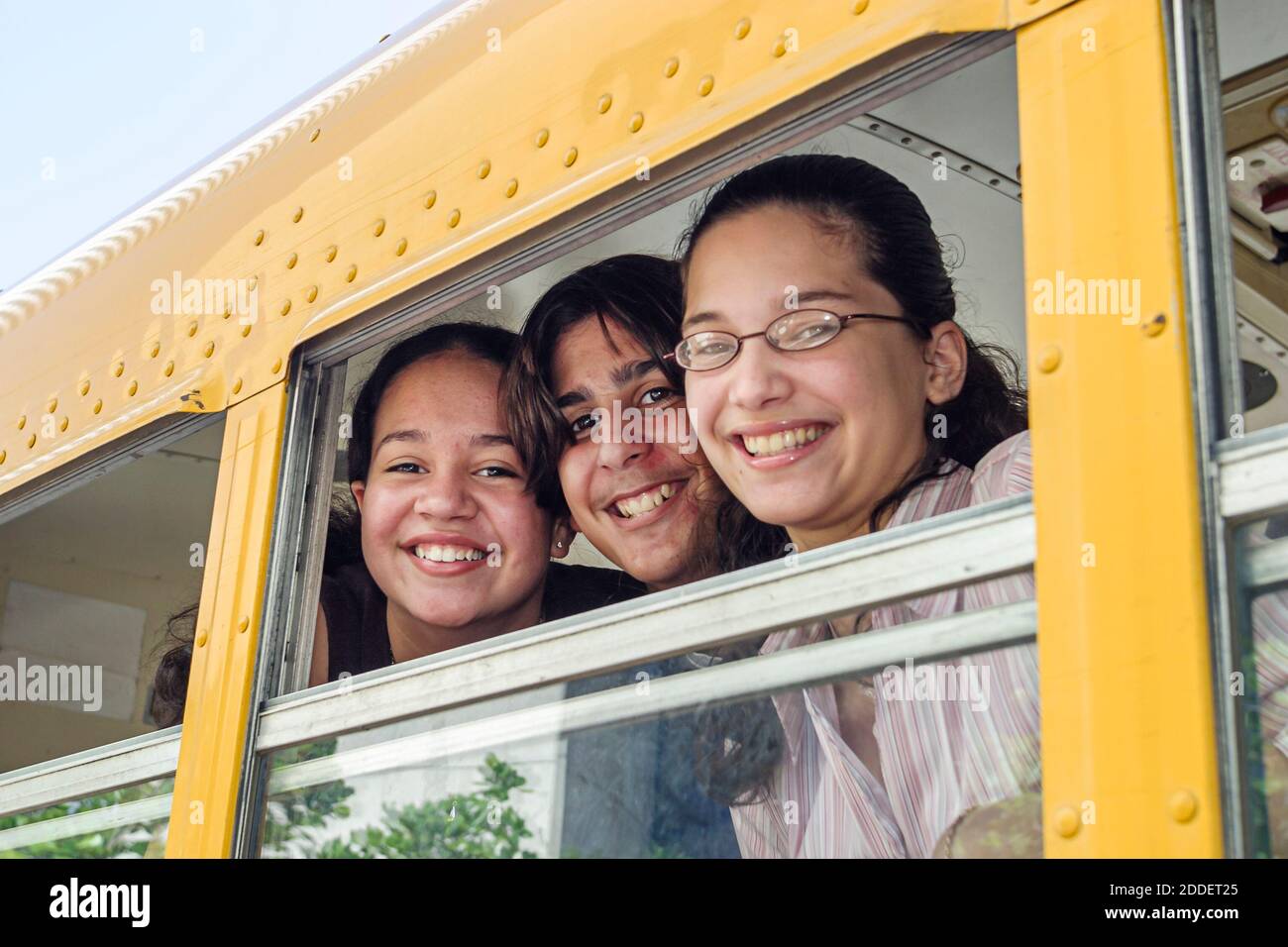 Students On A School Bus High Resolution Stock Photography and Images ...