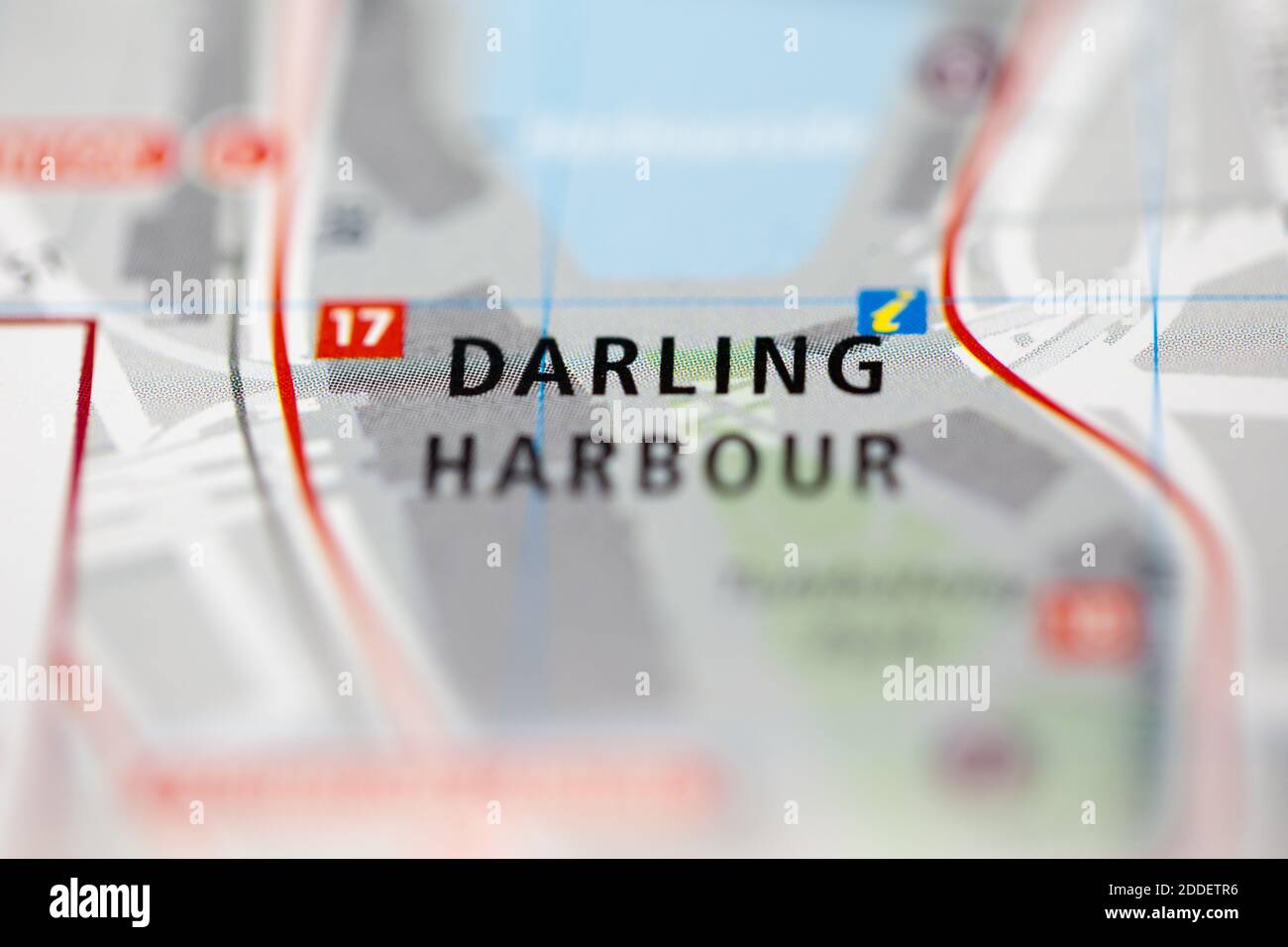 Map of sydney harbour hi-res stock photography and images - Alamy