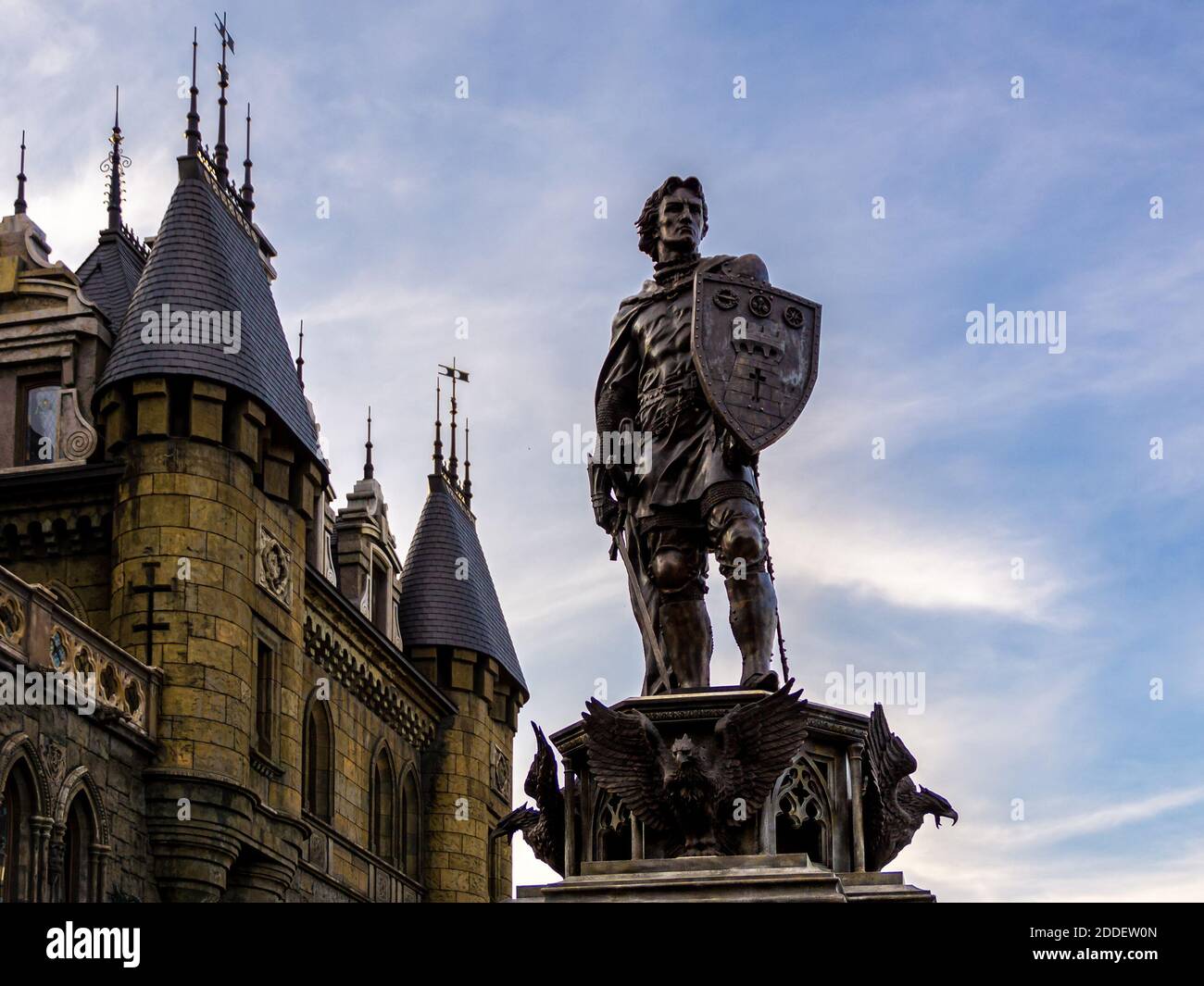 Modern castle hi-res stock photography and images - Alamy