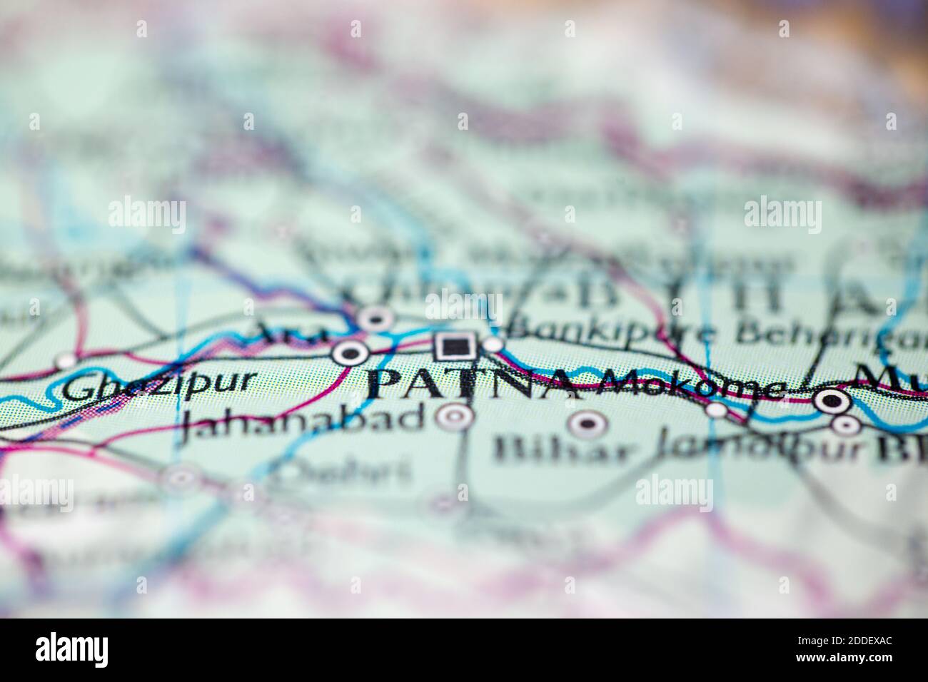Map of patna hi-res stock photography and images - Alamy