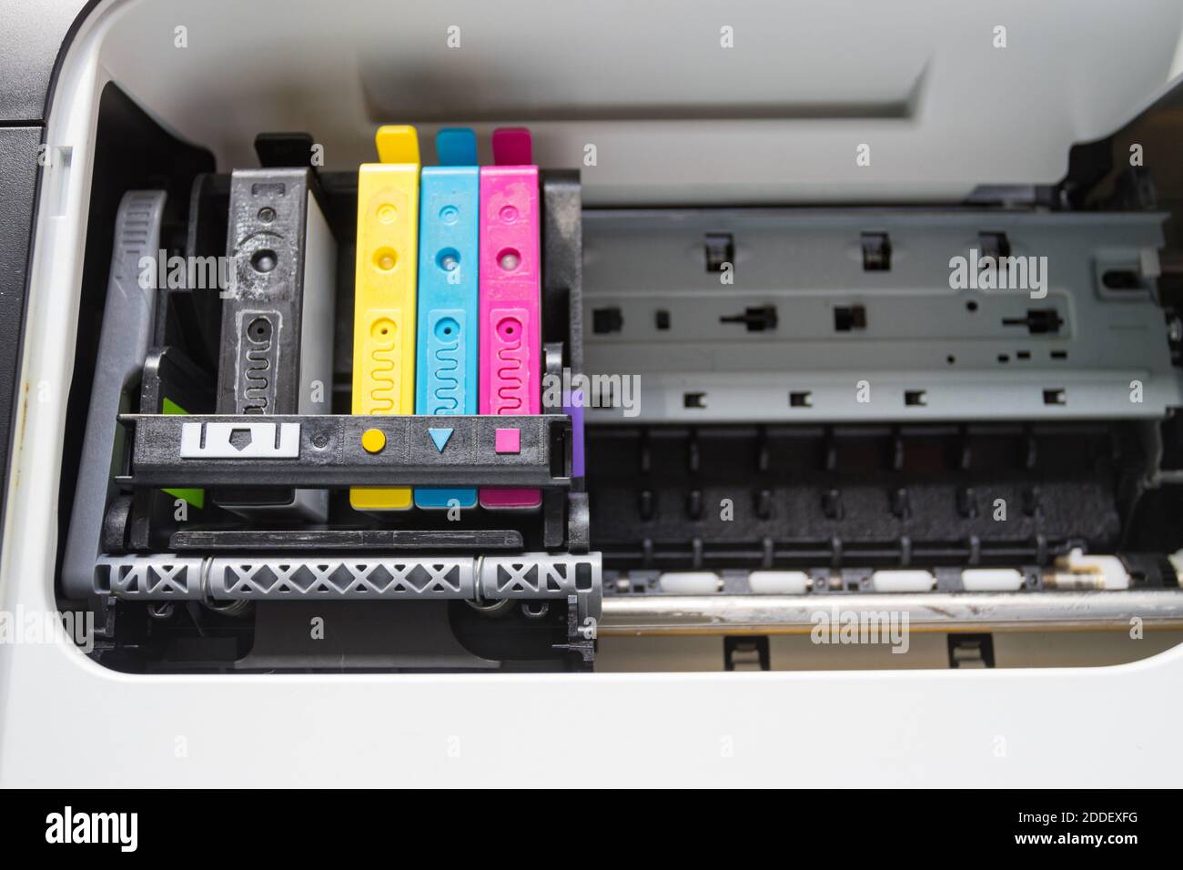 An ink cartridge or inkjet cartridge is a component of an inkjet ...