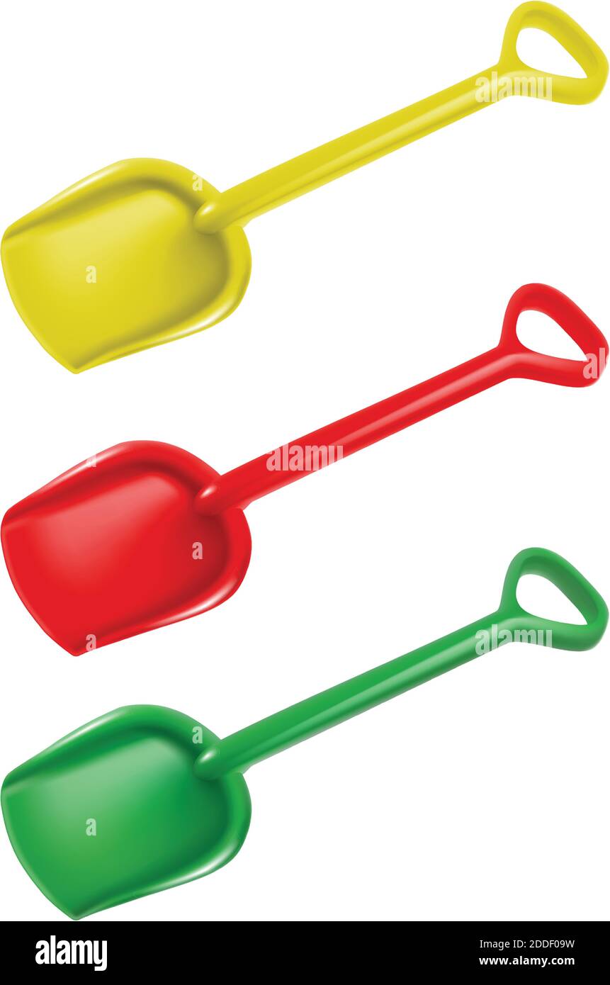 Sand spades Stock Vector Images - Alamy