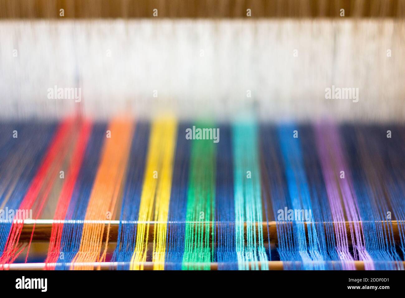Traditional loom weaving in Abra, Philippines Stock Photo - Alamy