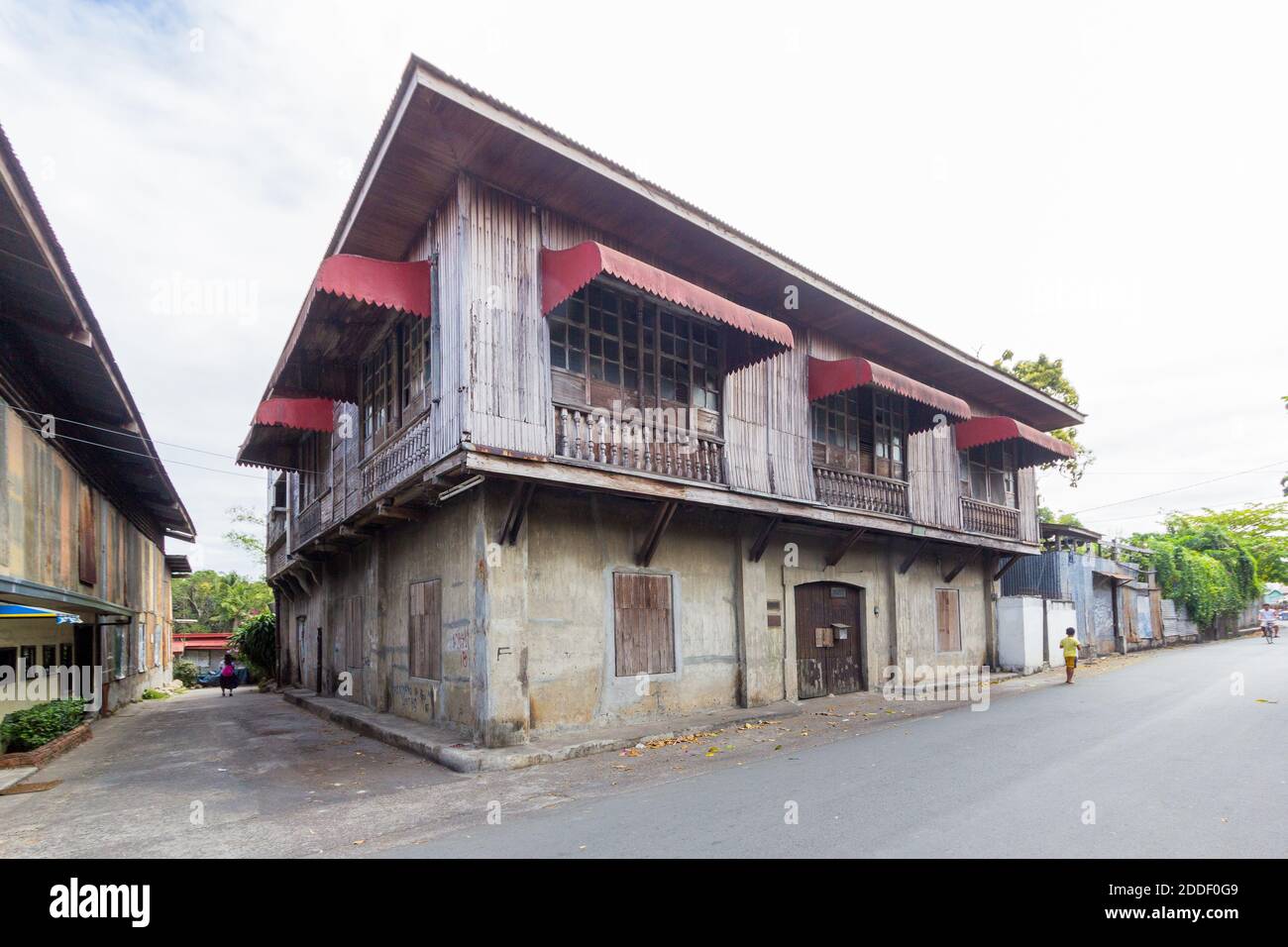 A traditional heritage house in the town of Naic in Cavite, Philippines ...