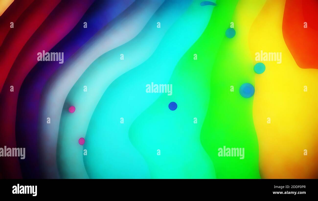 abstract colorful shapes with wave like motion Stock Photo - Alamy