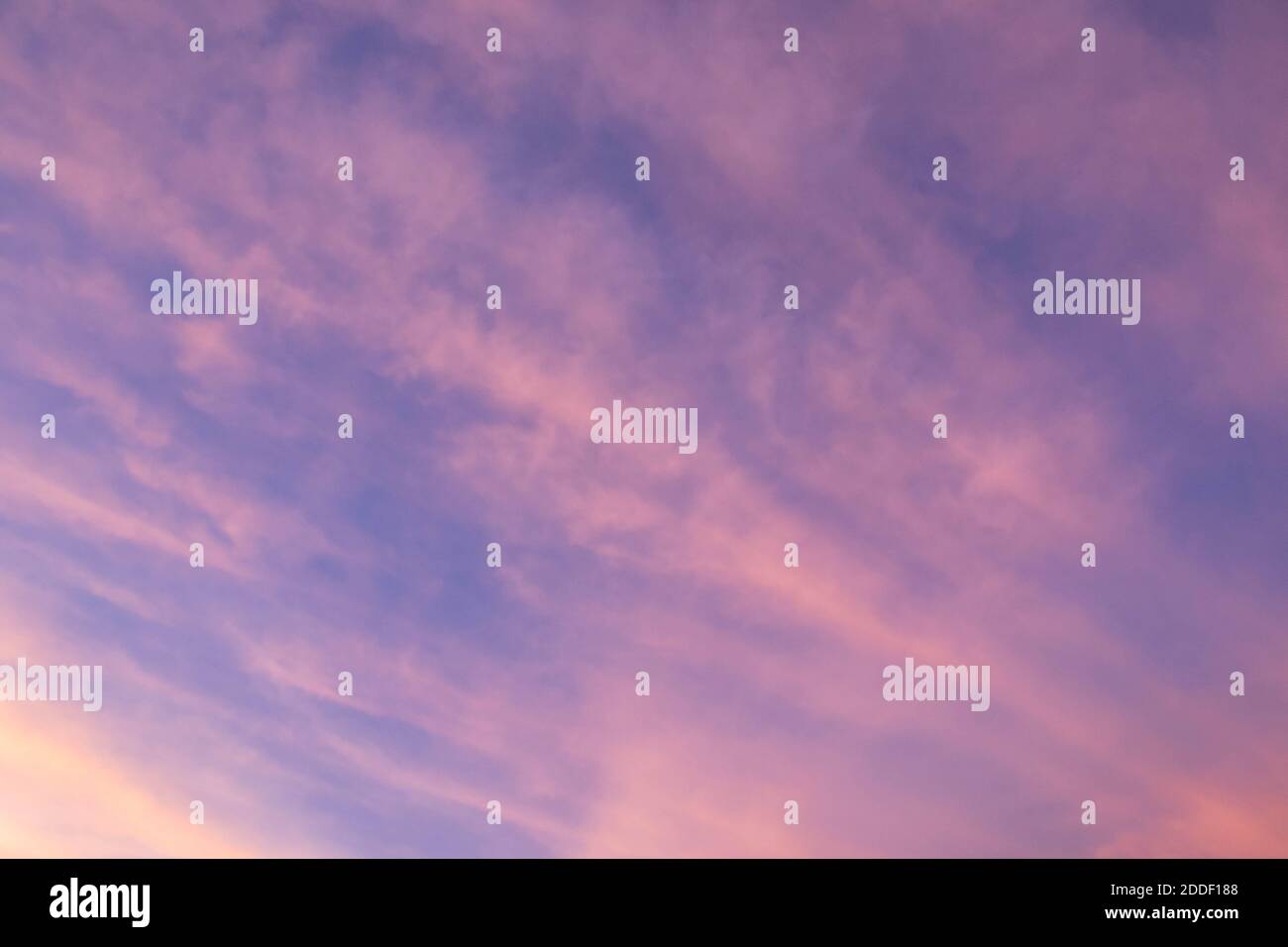Summer late afternoon cloud formations over Gauteng province in the ...