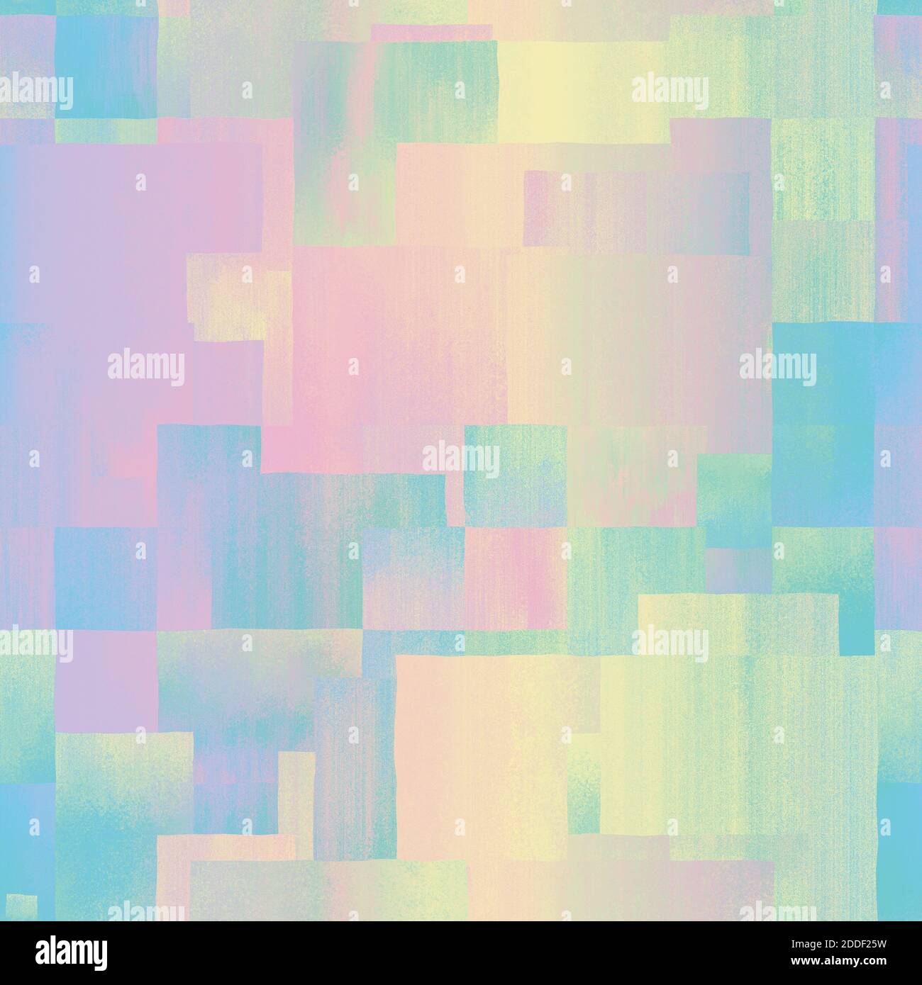 Seamless rectangle geo tile mosaic pattern swatch Stock Photo - Alamy