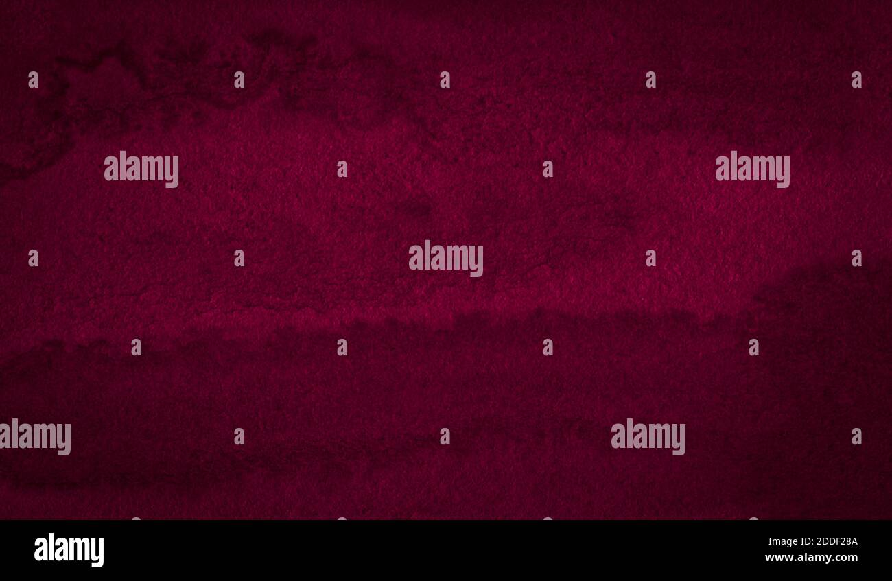Burgundy watercolor. Saturated crimson Background for the site ...