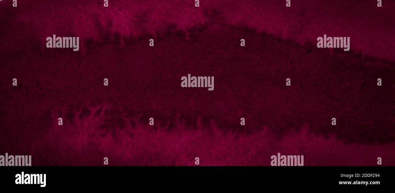 Burgundy Watercolor patchy background, with natural spots and stains ...