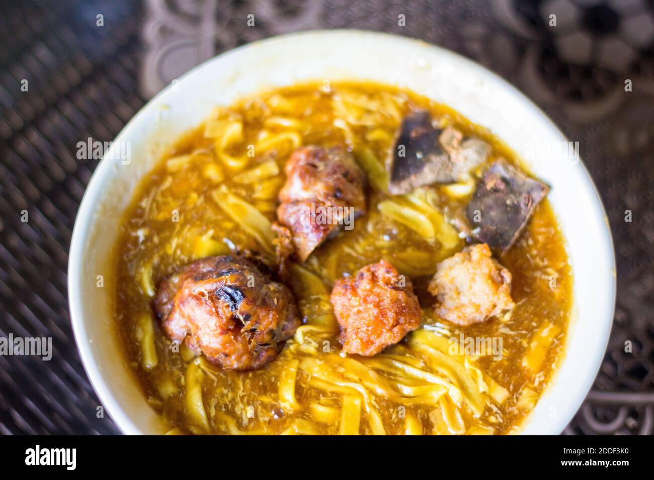 Lomi dish at a restaurant in Baler, Philippines Stock Photo - Alamy