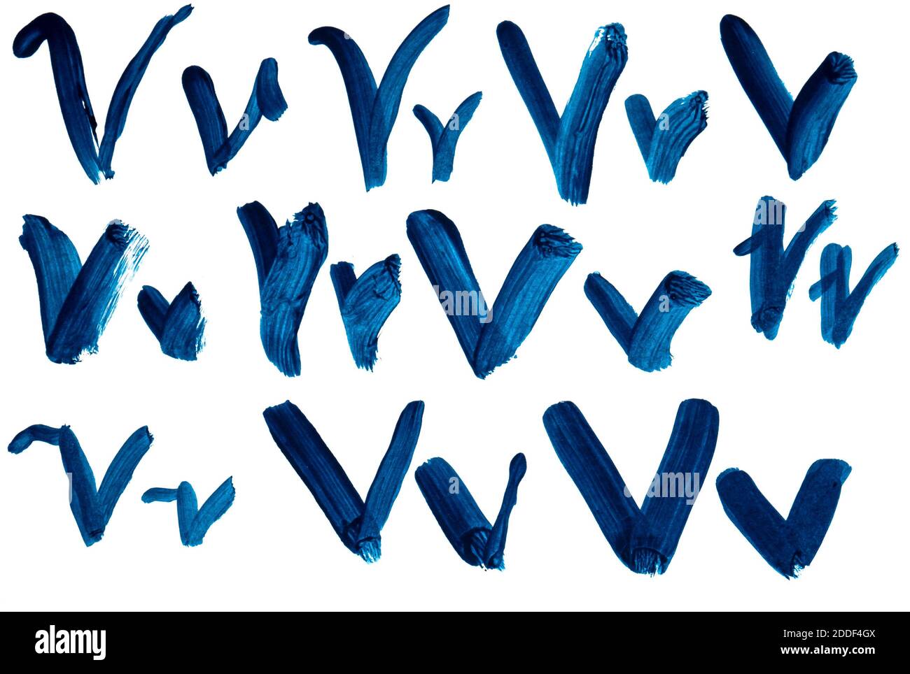 Letter v drawing hi-res stock photography and images - Alamy