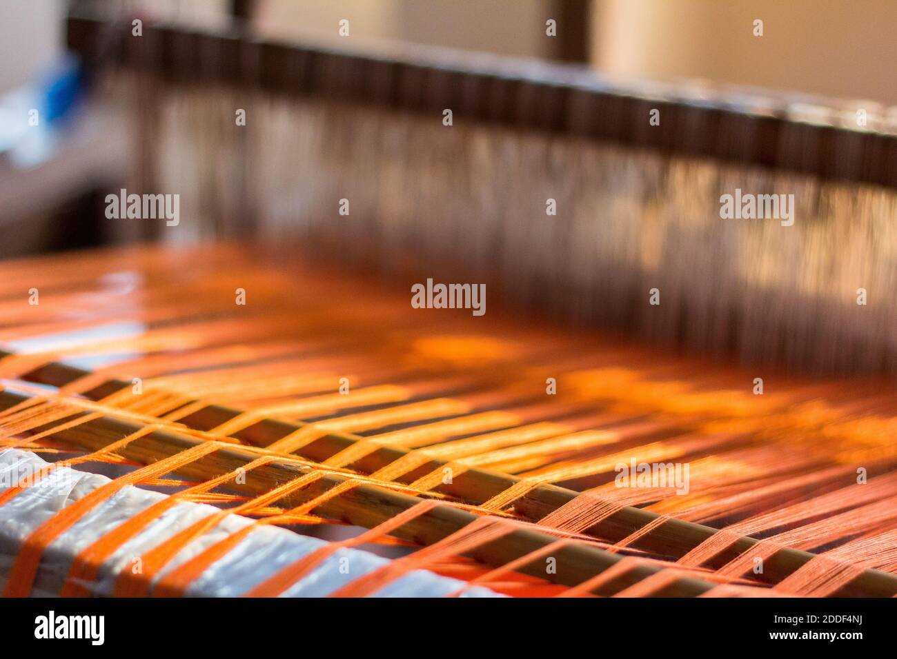 Loom weaving at a village in Abra, Philippines Stock Photo - Alamy