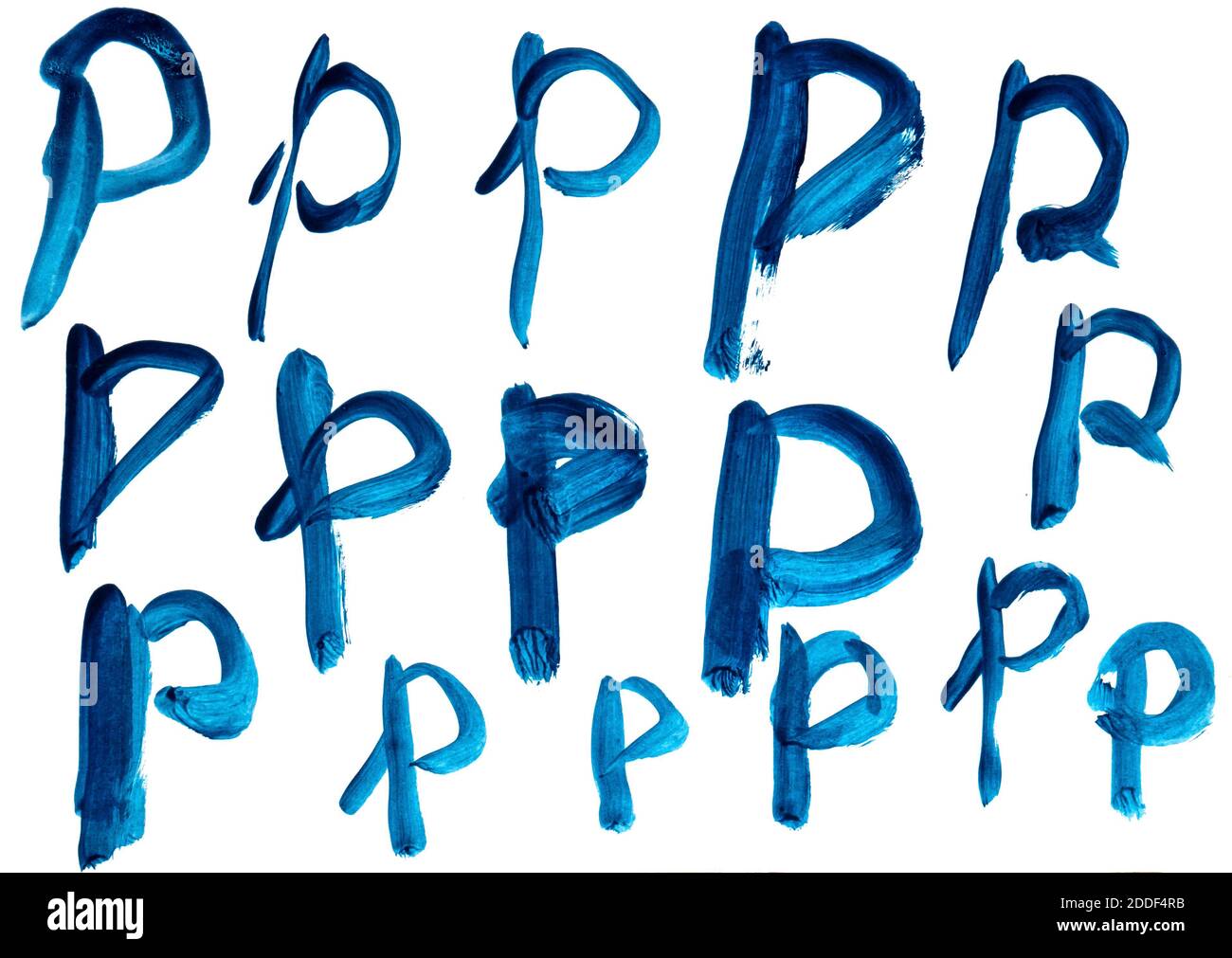 Letter p drawing hi-res stock photography and images - Alamy