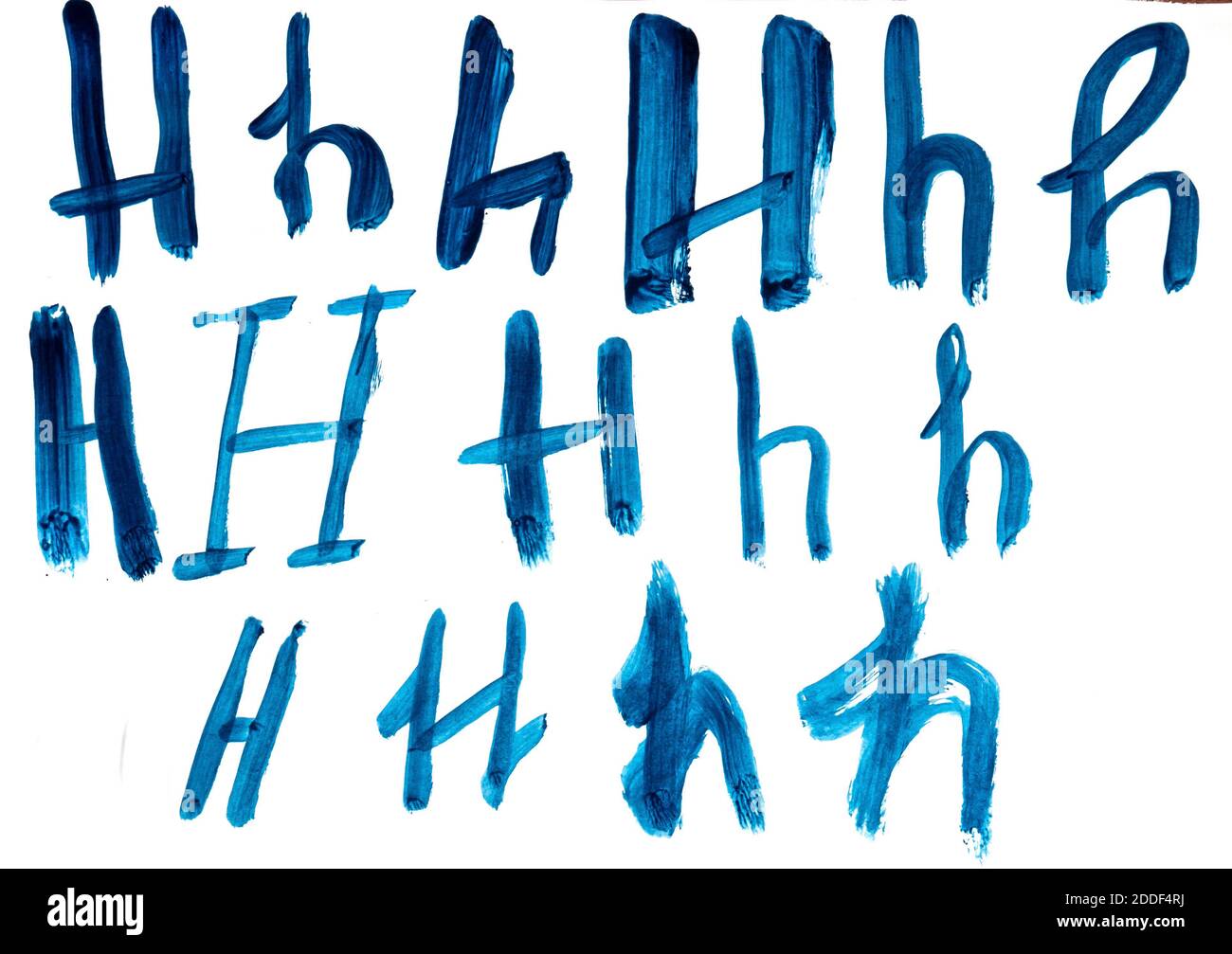 English font drawing hi-res stock photography and images - Alamy