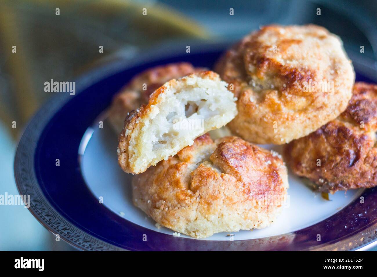 Local biscuit with filling in Abra, Philippines Stock Photo - Alamy