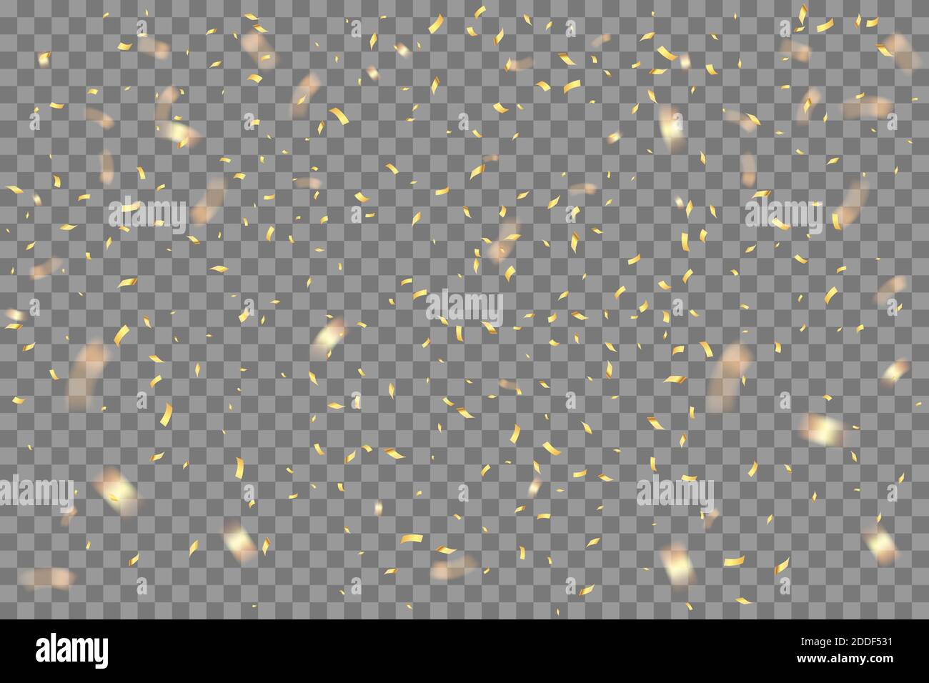 Falling Confetti Transparent