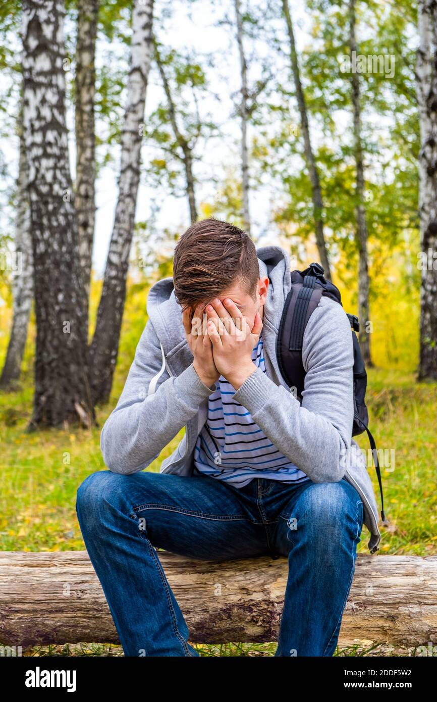 Sit on log hi-res stock photography and images - Alamy
