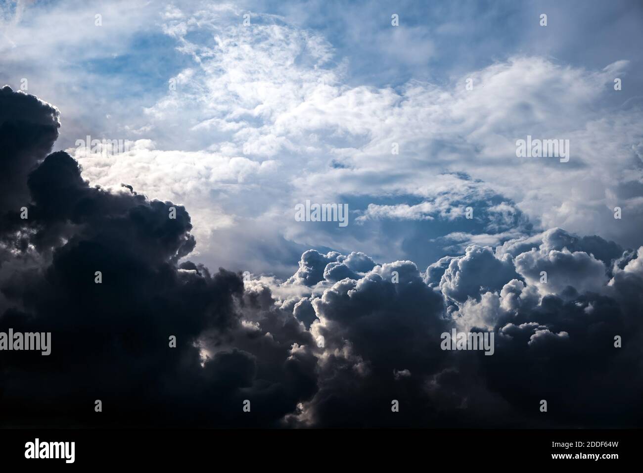 Dark and Dramatic Storm Clouds Area Background Stock Photo - Alamy