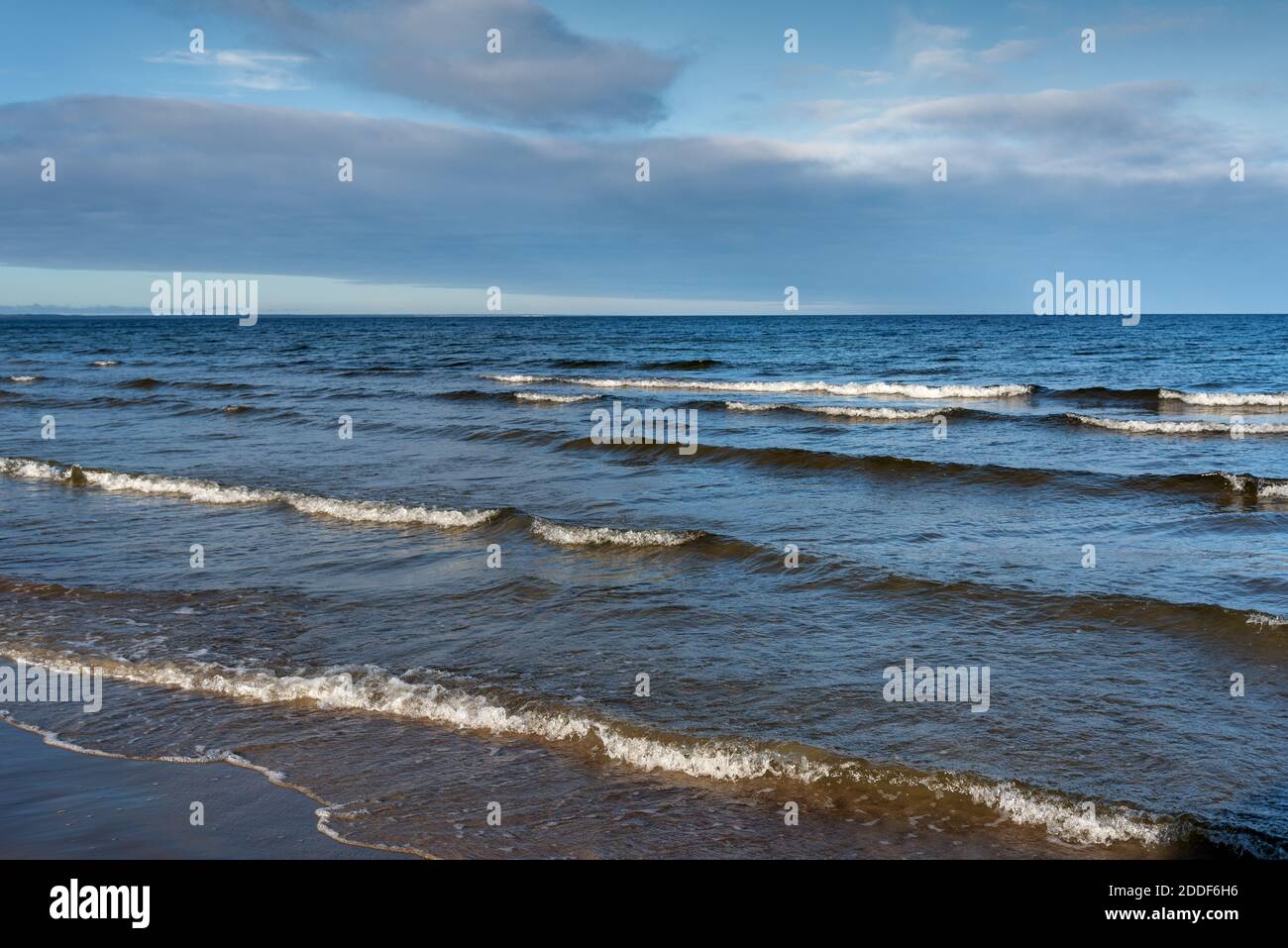 View to Baltic sea coast Stock Photo - Alamy