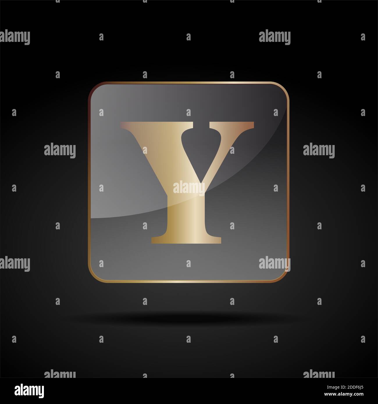 Vector button letter Y Stock Vector Image & Art - Alamy