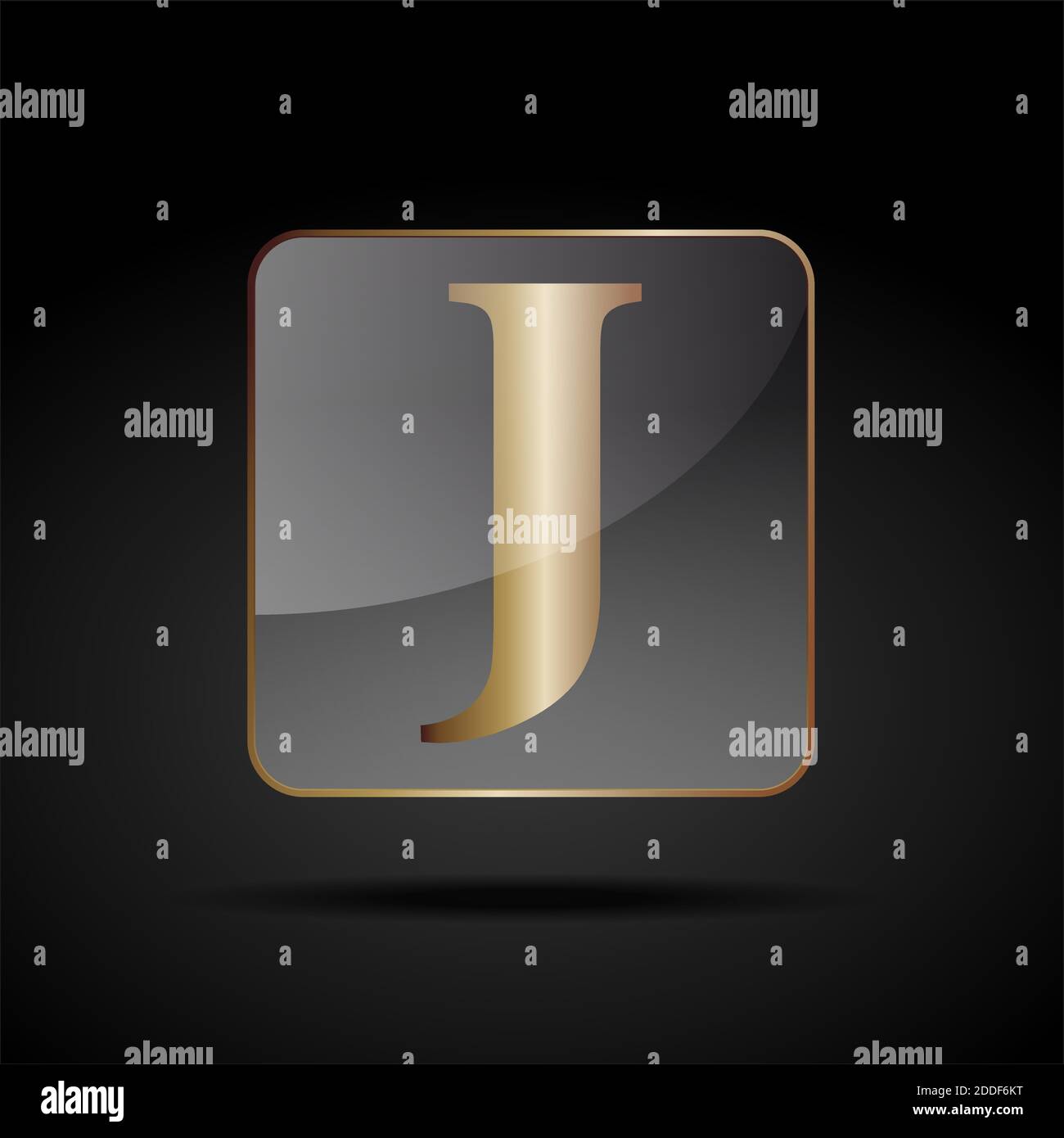 Vector button letter J Stock Vector Image & Art - Alamy