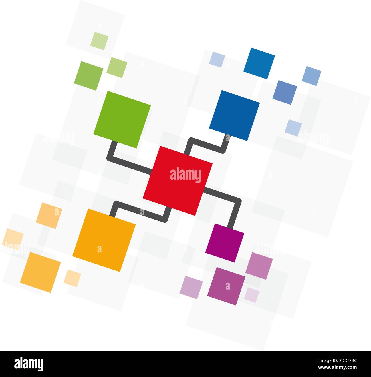 Vector Abstract Network Stock Vector Image & Art - Alamy