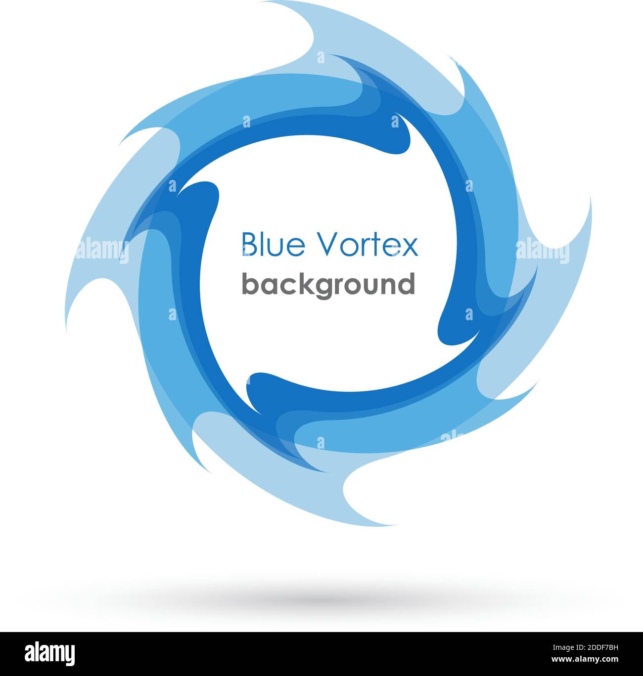 Vector Blue Vortex Stock Vector Image & Art - Alamy