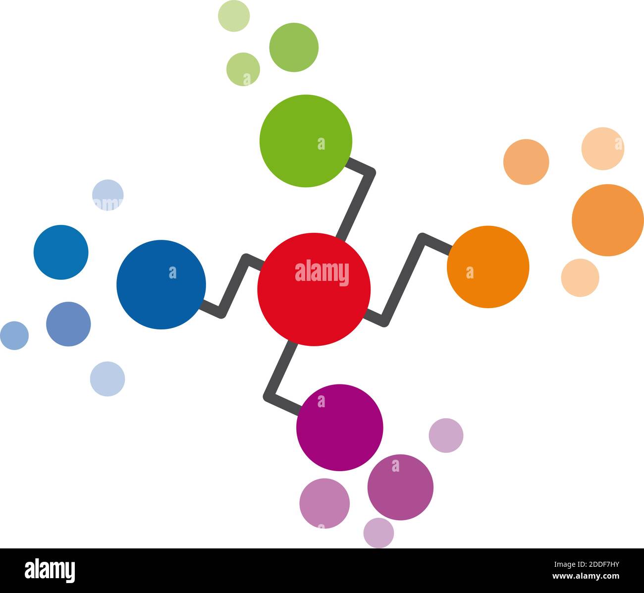 Business hierarchy abstract concept Stock Vector Images - Alamy