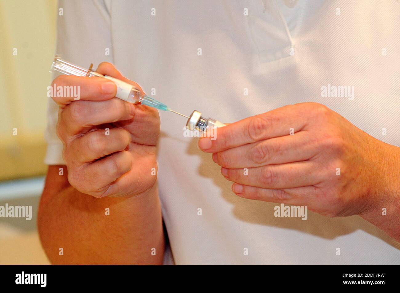 vaccination by injection with a syringe, protection against dangerous ...