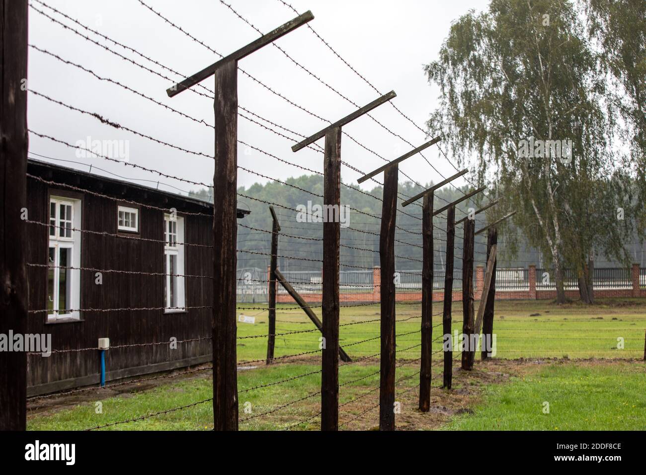 Sztutowo, Poland - Sept 5, 2020: the former Nazi Germany Concentration ...