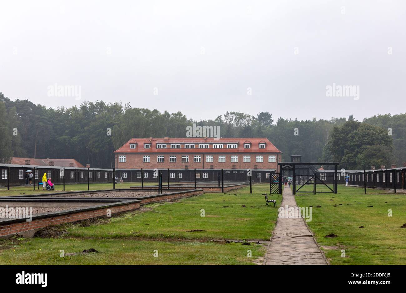 Sztutowo, Poland - Sept 5, 2020: the former Nazi Germany Concentration ...