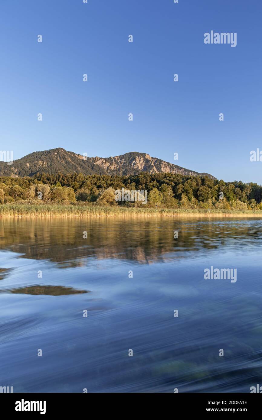 geography / travel, Germany, Bavaria, Kochel am See, Loisach outflow from the Lake Kochel ...