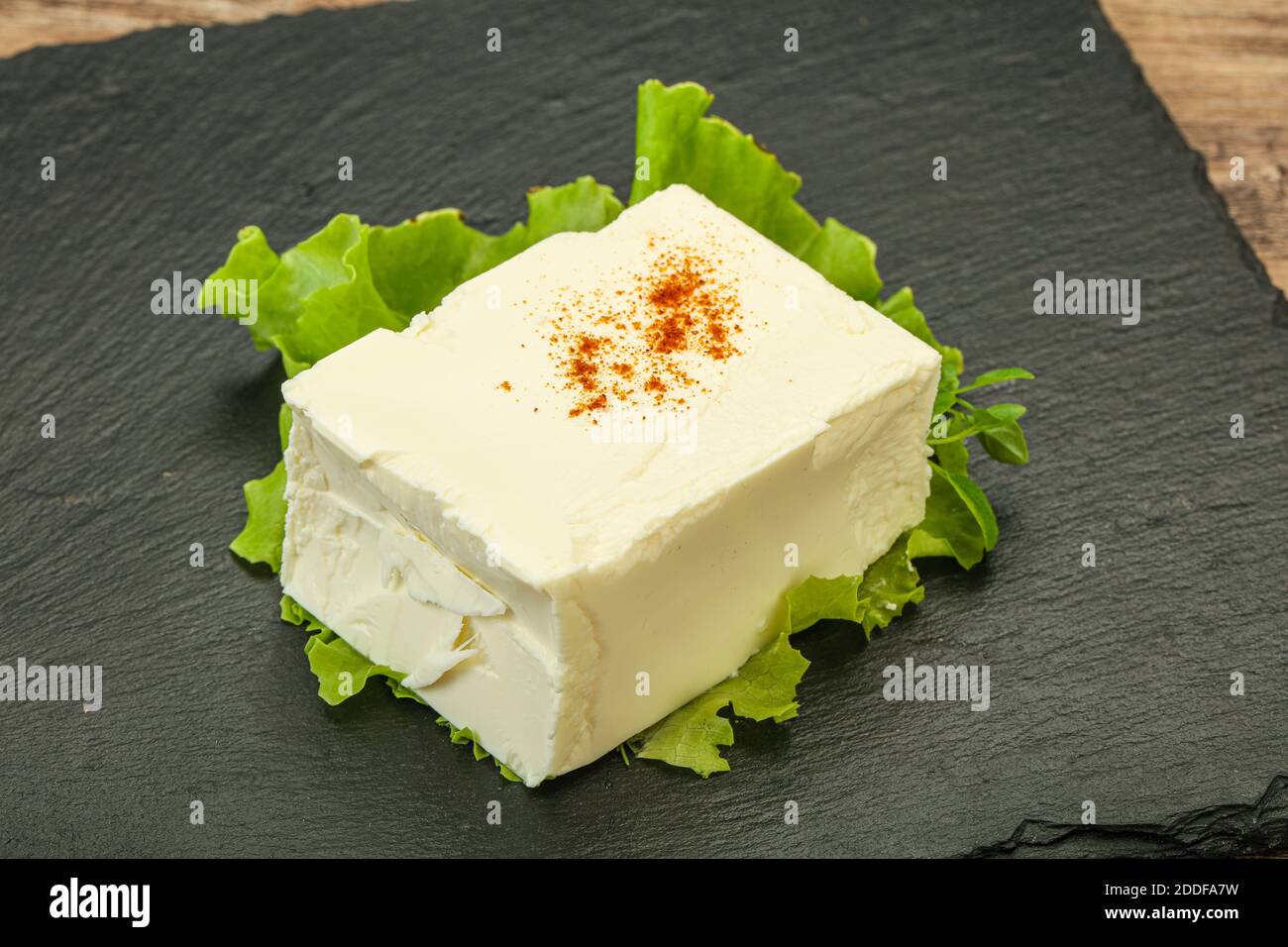 Greek traditional soft feta dairy cheese Stock Photo - Alamy