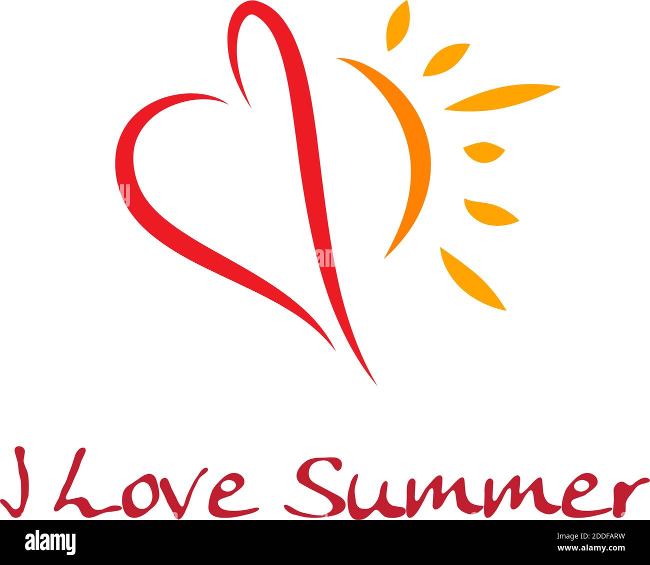 Pencil heart logo icon symbol hi-res stock photography and images - Alamy