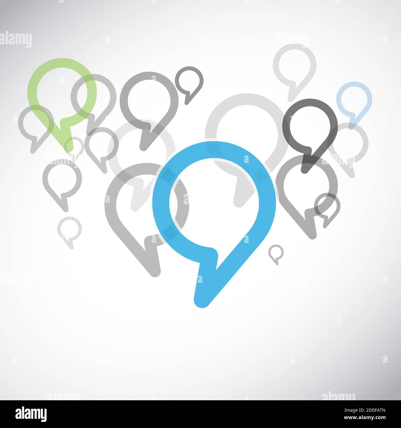 Vector speaking background Stock Vector Image & Art - Alamy