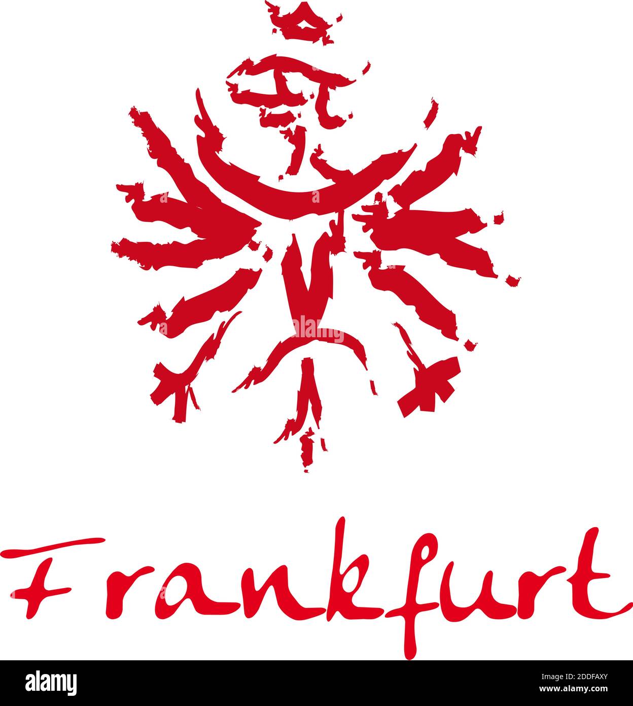 Vector Drawing icon Frankfurt Stock Vector Image & Art - Alamy