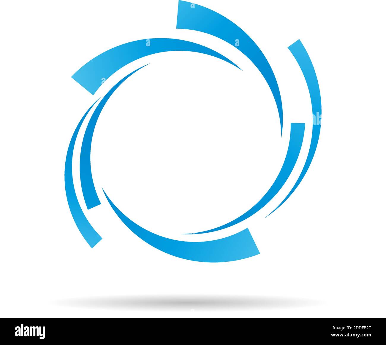 Vector Blue Rings Background Stock Vector Image & Art - Alamy
