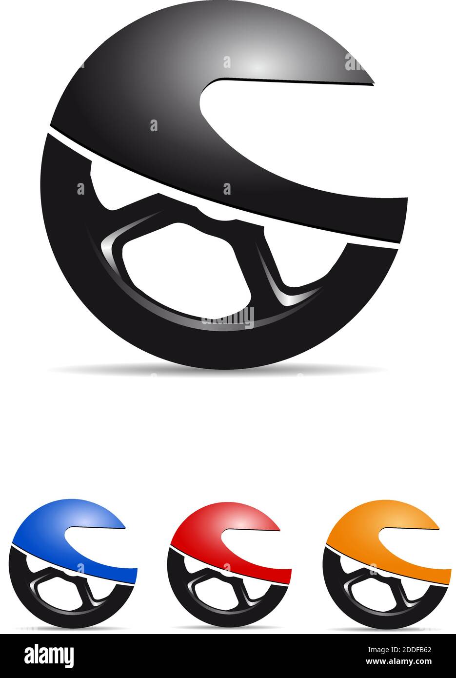 Vector abstract motorcycle rider Stock Vector Image & Art - Alamy