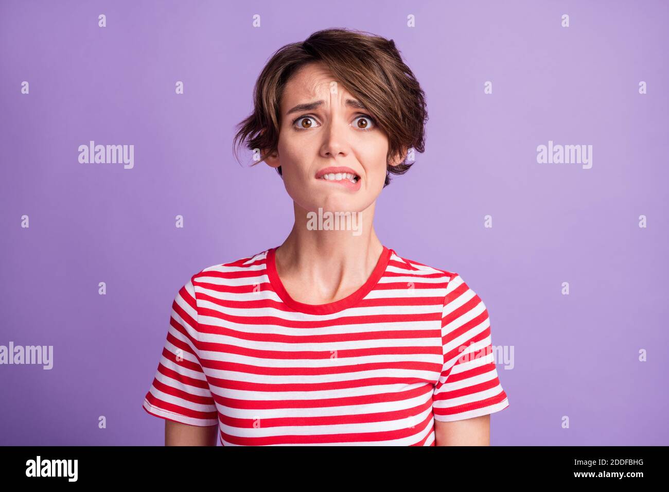 Horrified face hi-res stock photography and images - Alamy