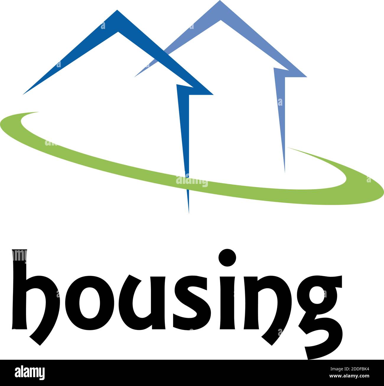 Green building sign in Cut Out Stock Images & Pictures - Alamy