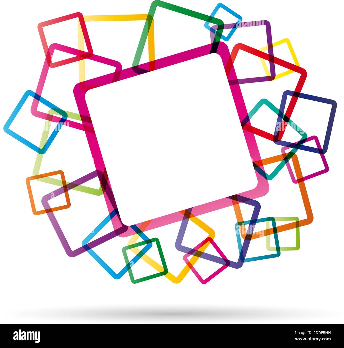 Vector Funky squares design background Stock Vector Image & Art - Alamy