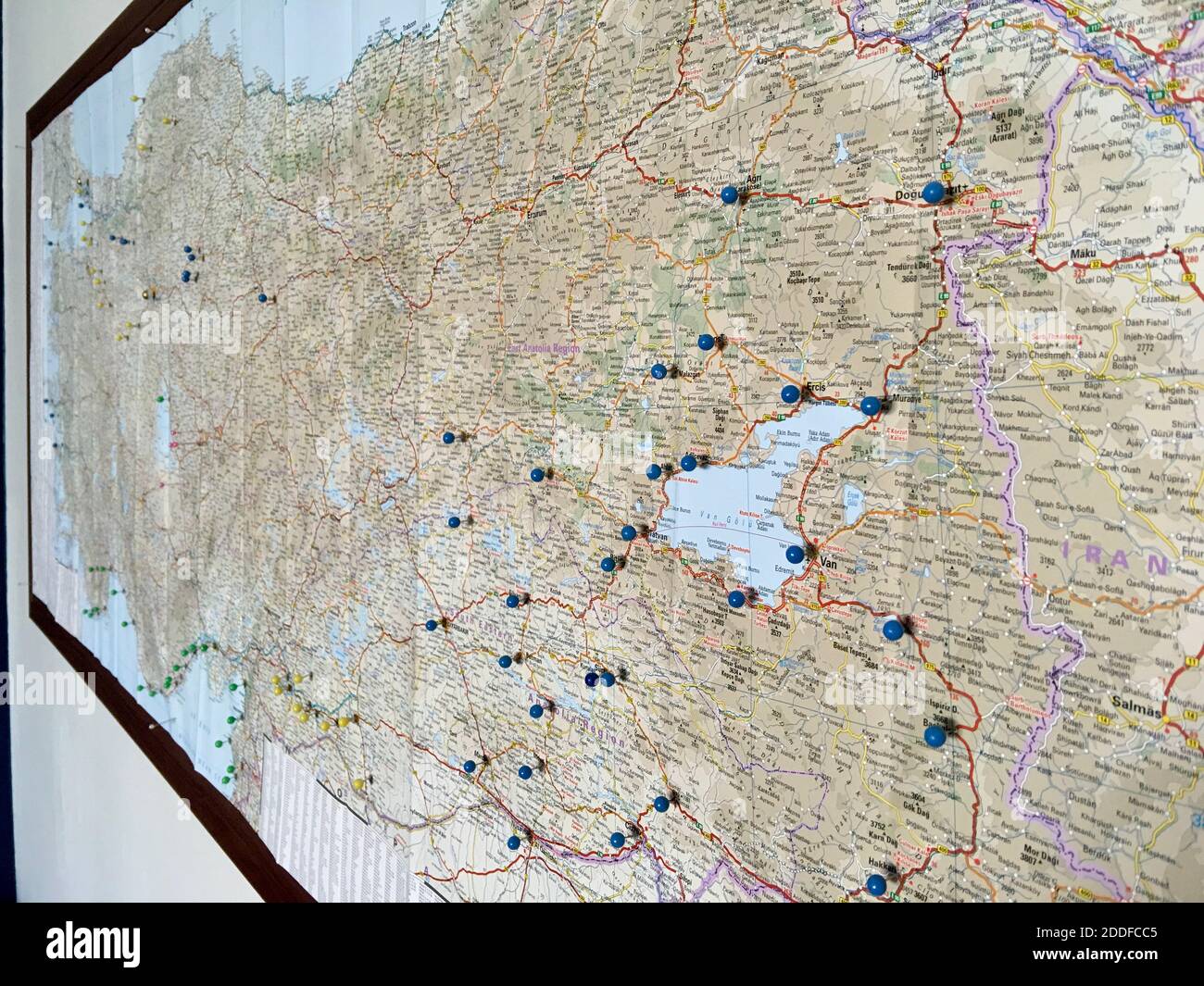 Road map of iran hi-res stock photography and images - Alamy