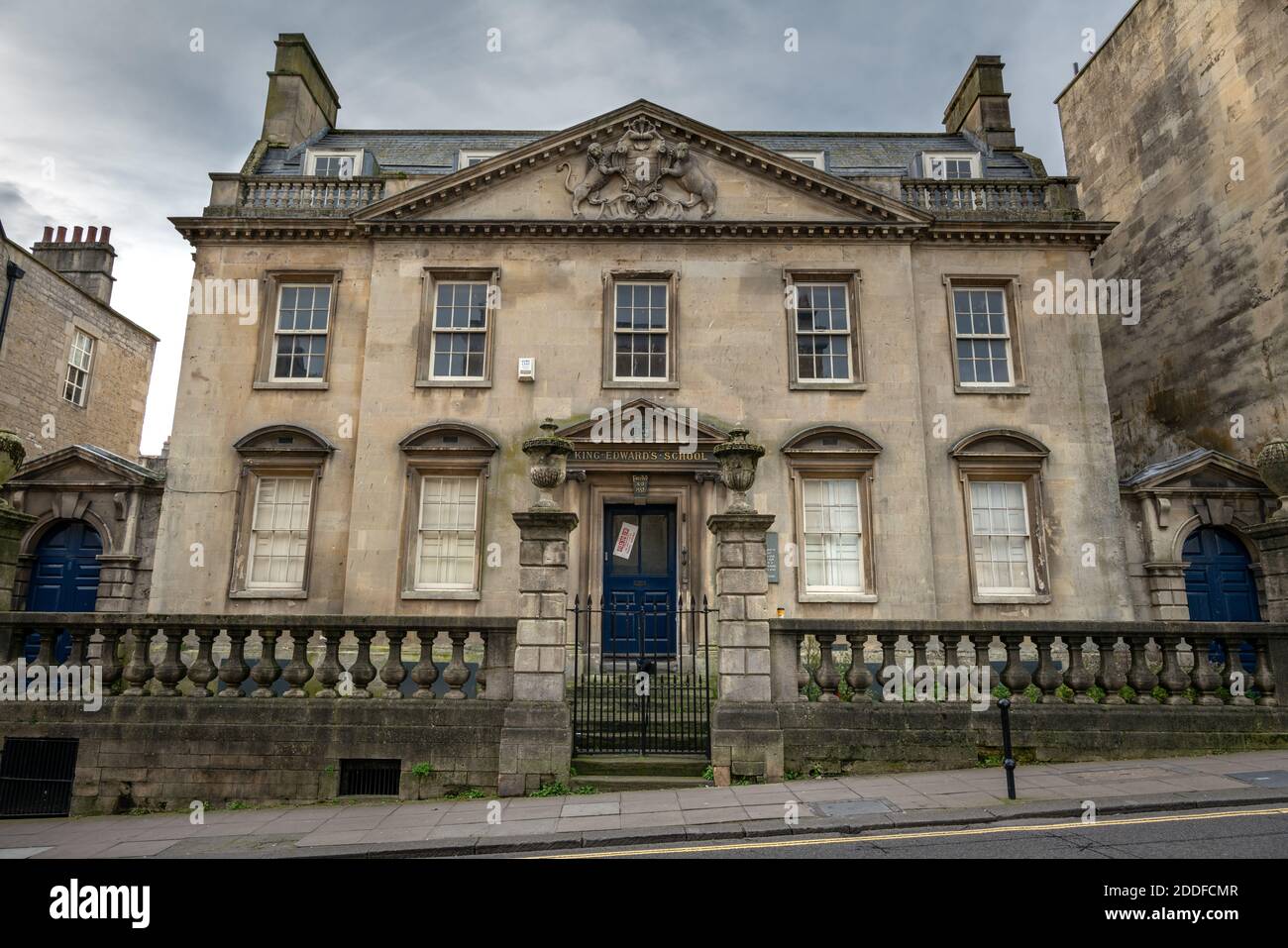 King Edward's School, Broad Street, Bath Stock Photo - Alamy