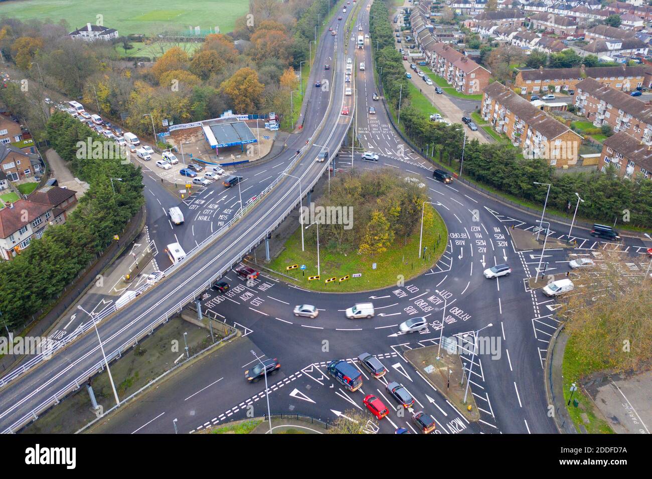 Roundabout jam hi-res stock photography and images - Alamy