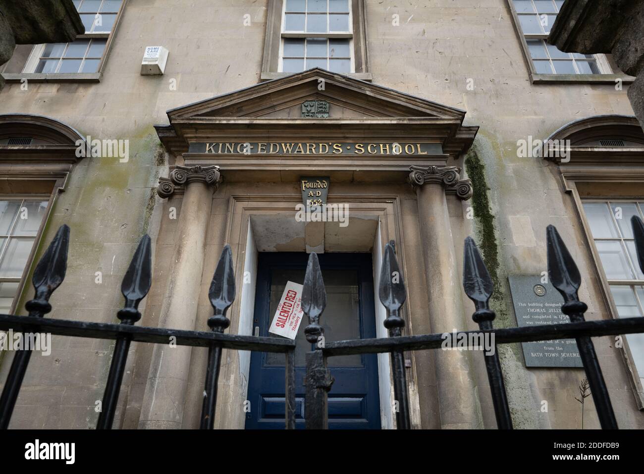 King Edward's School, Broad Street, Bath Stock Photo - Alamy