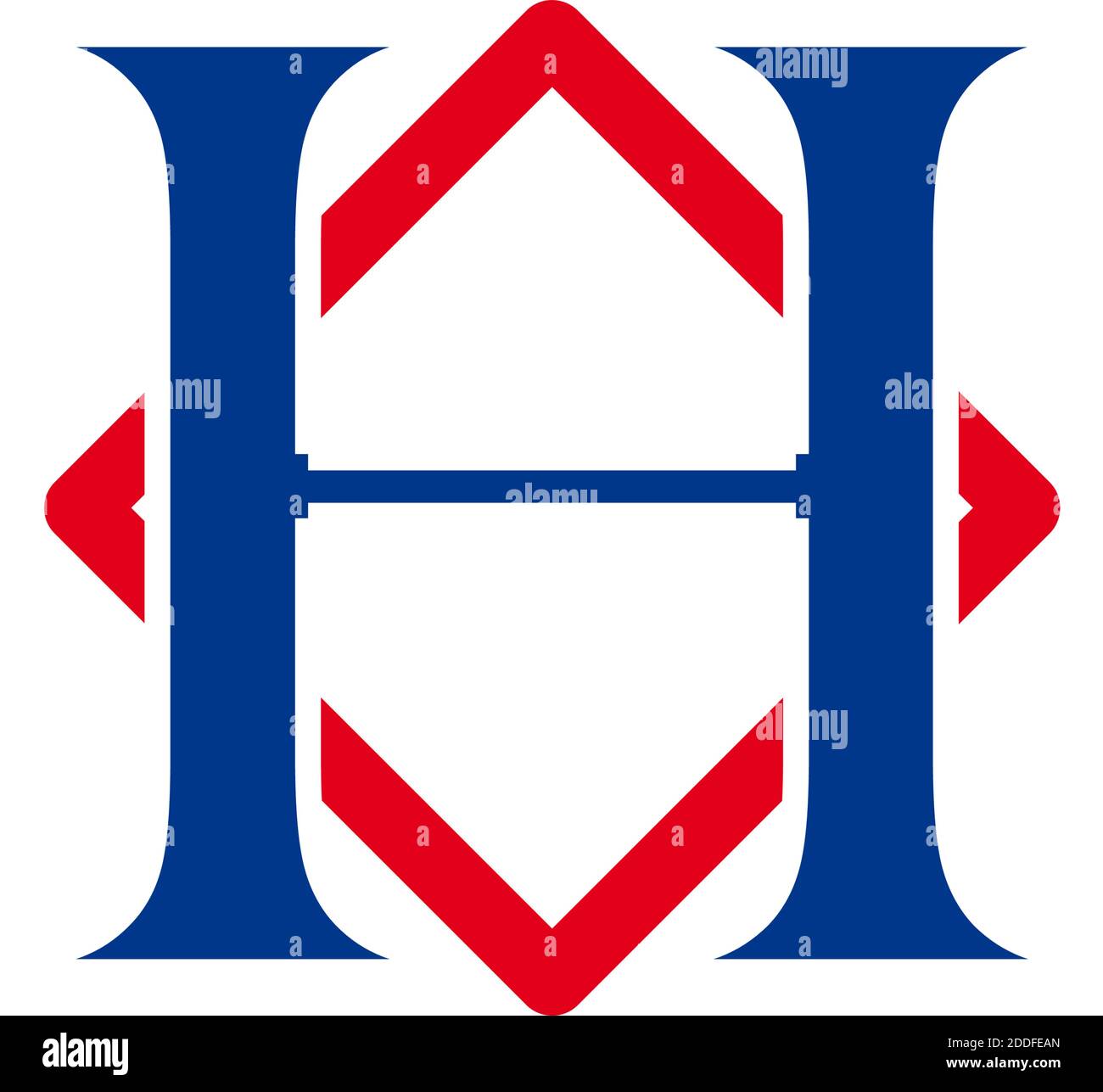 Vector sign initial letter H with rhombus Stock Vector Image & Art - Alamy