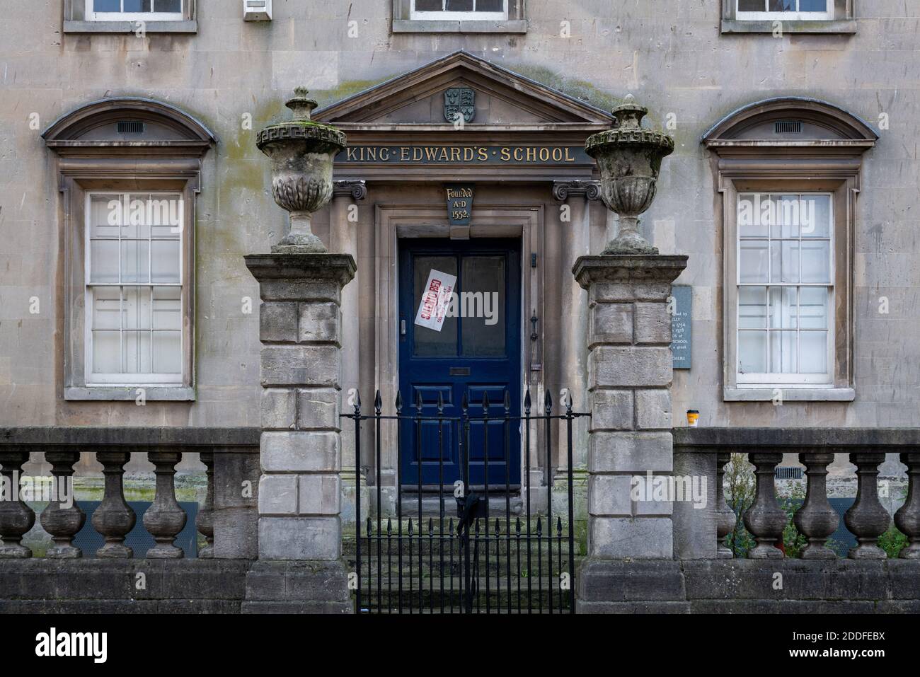 King Edward's School, Broad Street, Bath Stock Photo - Alamy
