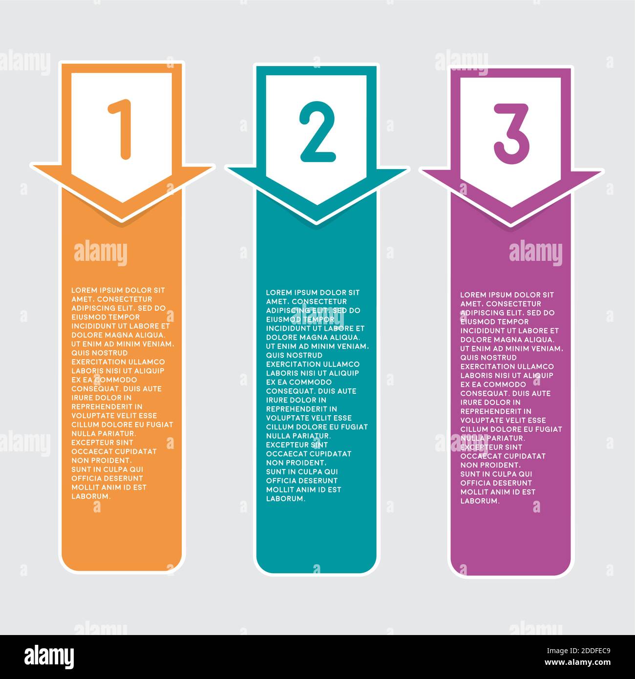 Vector three faq labels with arrows Stock Vector Image & Art - Alamy