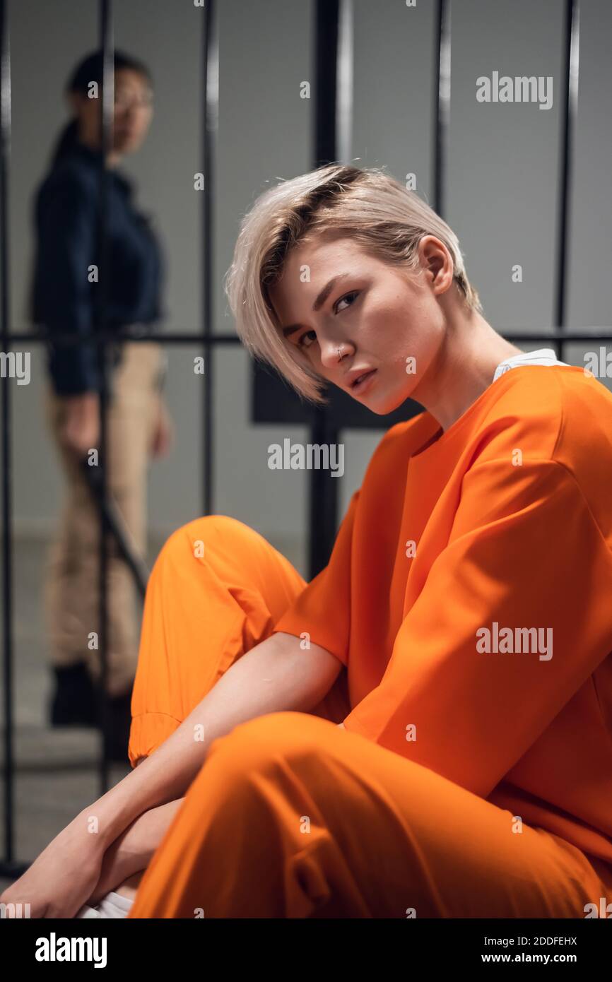 Asian woman prisoner hi-res stock photography and images - Alamy